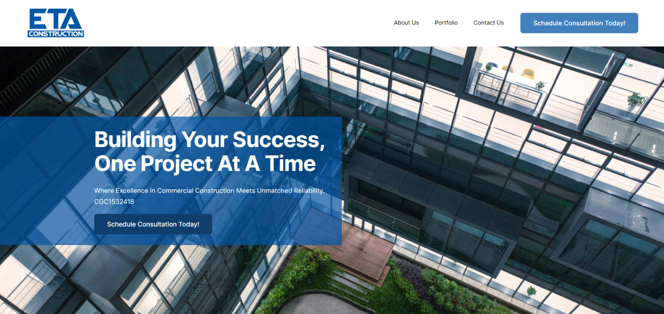 ETA Construction | Premier Building & Renovation Services